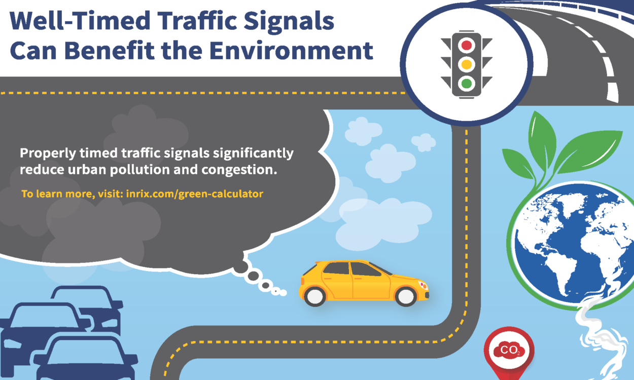 The Environmental Benefits of Well-Timed Signals - INRIX